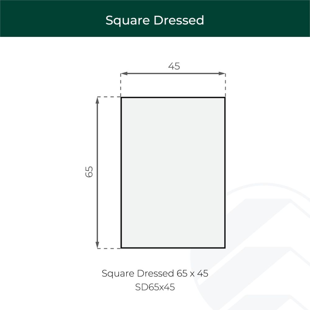 Square Dressed 65 x 45 - Southern Pine Products