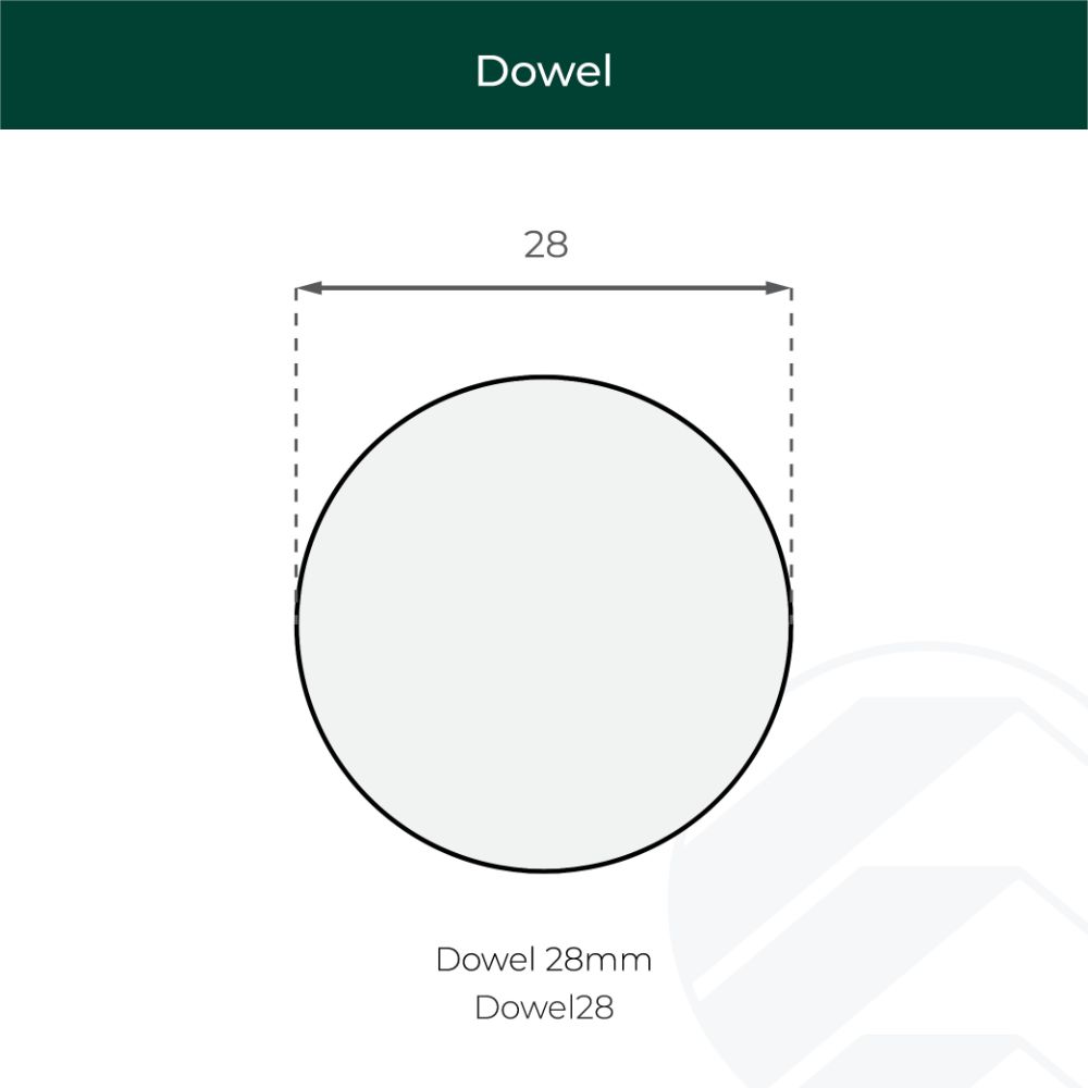 Dowel 28mm - Southern Pine Products